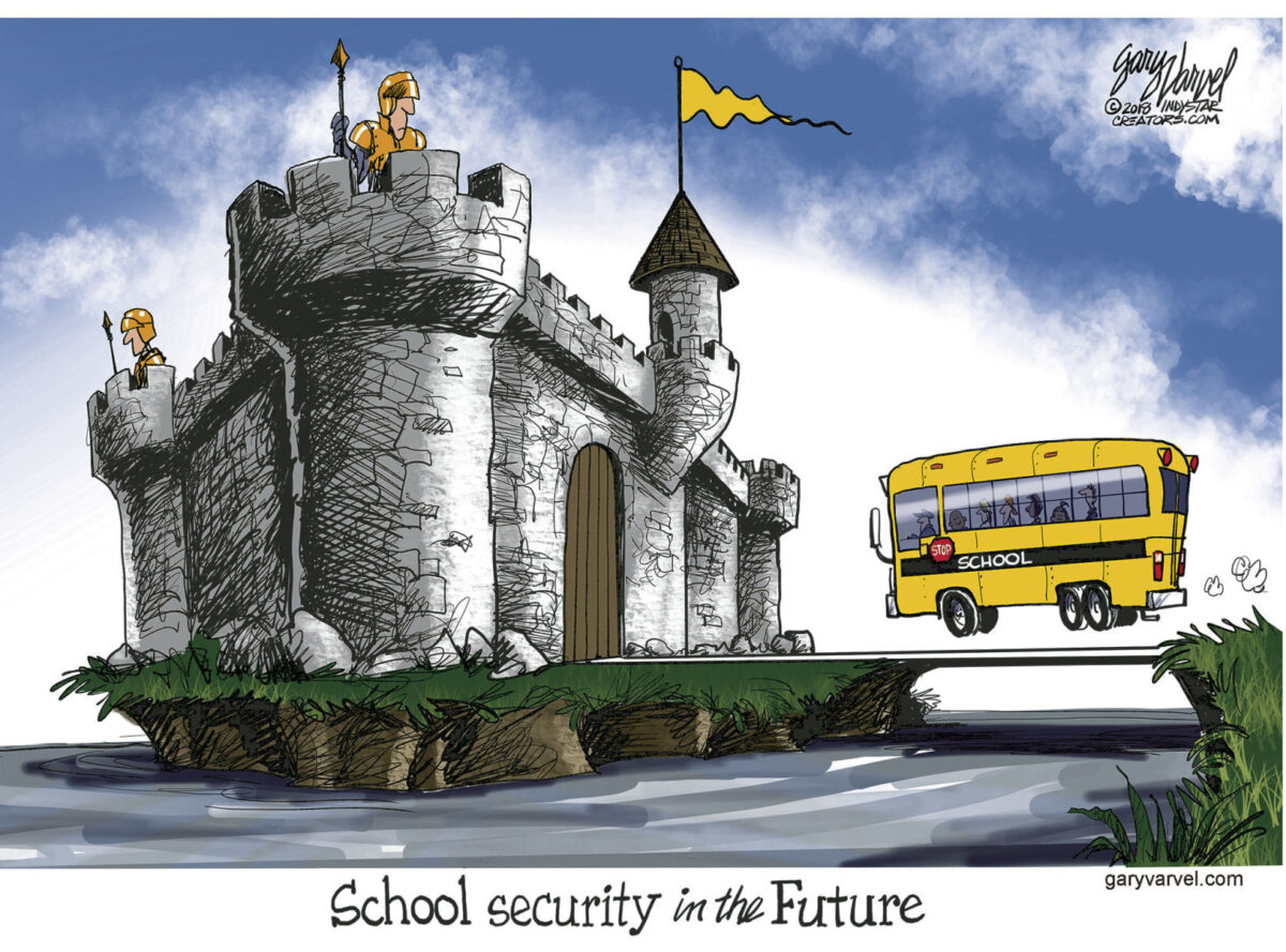 Cartoon: Future school security | News, Sports, Jobs - Daily Herald
